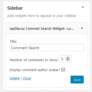 wpDiscuz – Comment Search – gVectors Team