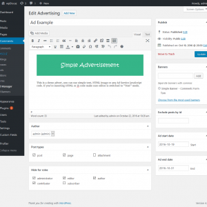 wpDiscuz – Ads Manager – gVectors Team