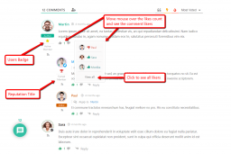 wpDiscuz – Advanced Likers – gVectors Team
