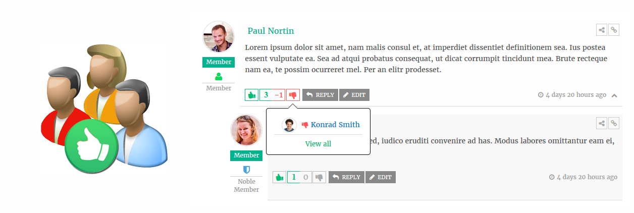 wpDiscuz Advanced Likers wpDiscuz Advanced Likers