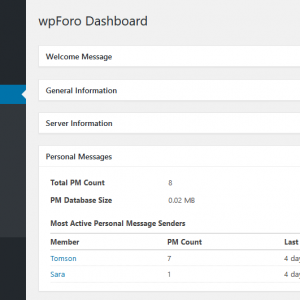 wpForo Private Messages – gVectors Team