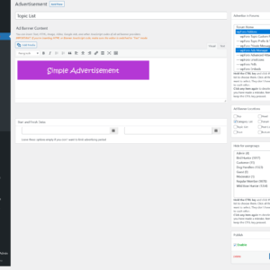 wpForo Ads Manager – gVectors Team