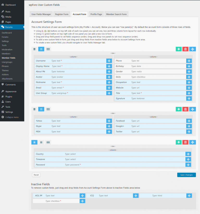 Wpforo User Custom Fields Gvectors Team