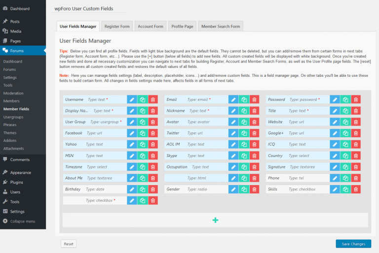 Wpforo User Custom Fields Gvectors Team 0410