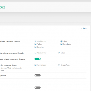 wpDiscuz – Private Comments – gVectors Team