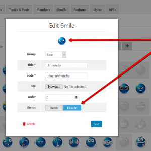 wpForo Emoticons – gVectors Team