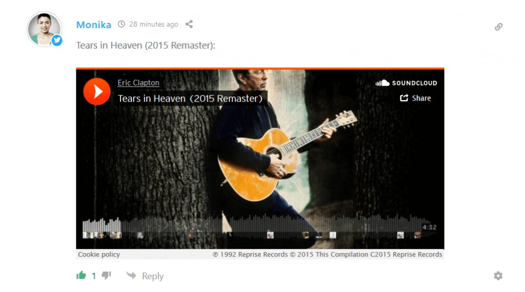 wpDiscuz – Embeds – gVectors Team
