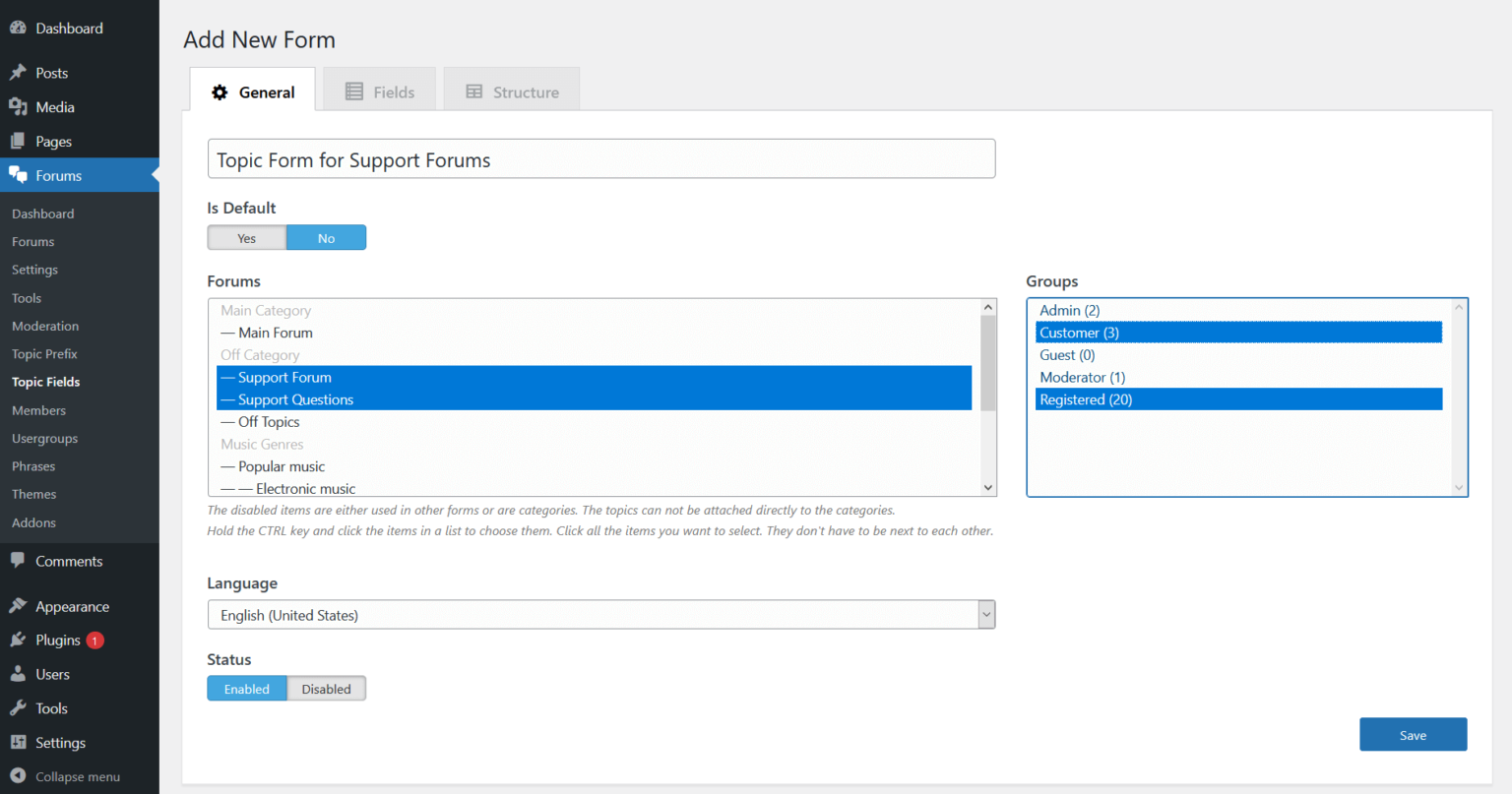 Wpforo Topic Custom Fields Gvectors Team