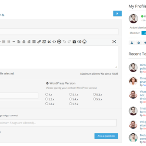 wpForo – Topic Custom Fields – gVectors Team