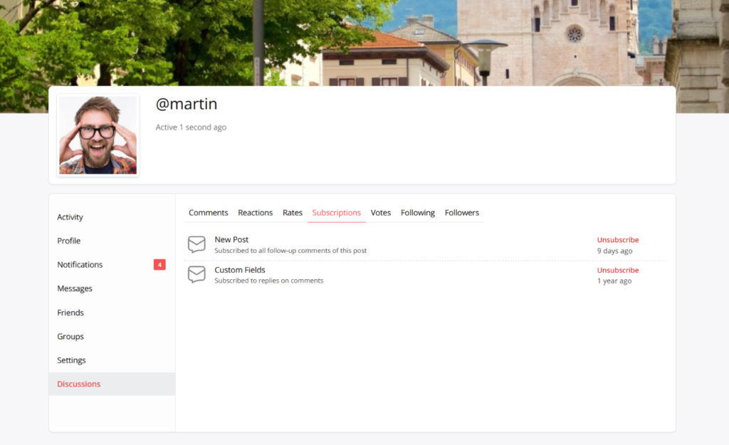 wpDiscuz – BuddyPress Integration – gVectors Team