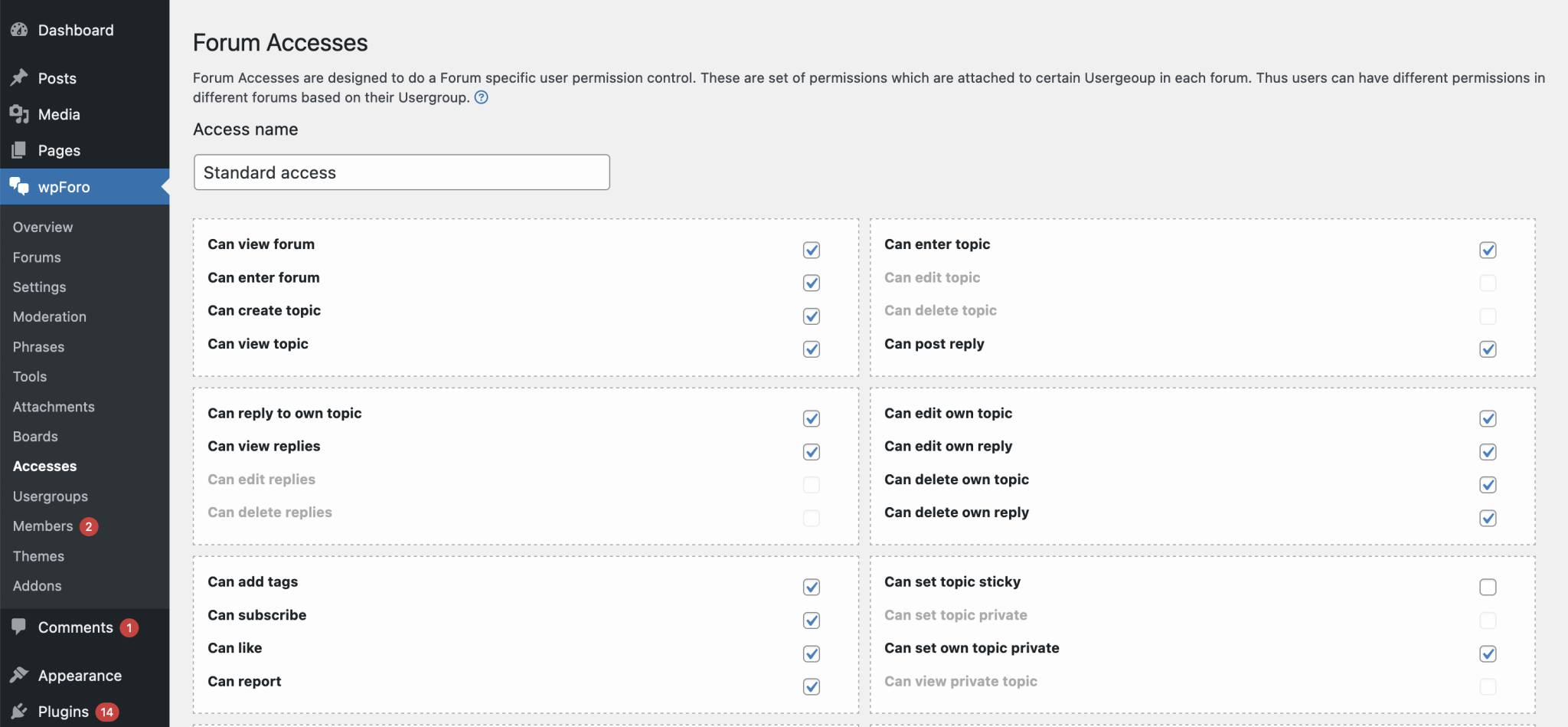 wpForo – Groups Plugin Integration – gVectors Team