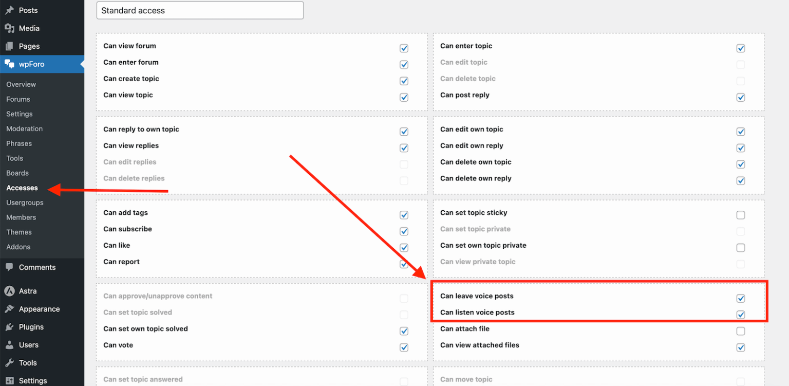wpForo – Voice Posting – gVectors Team