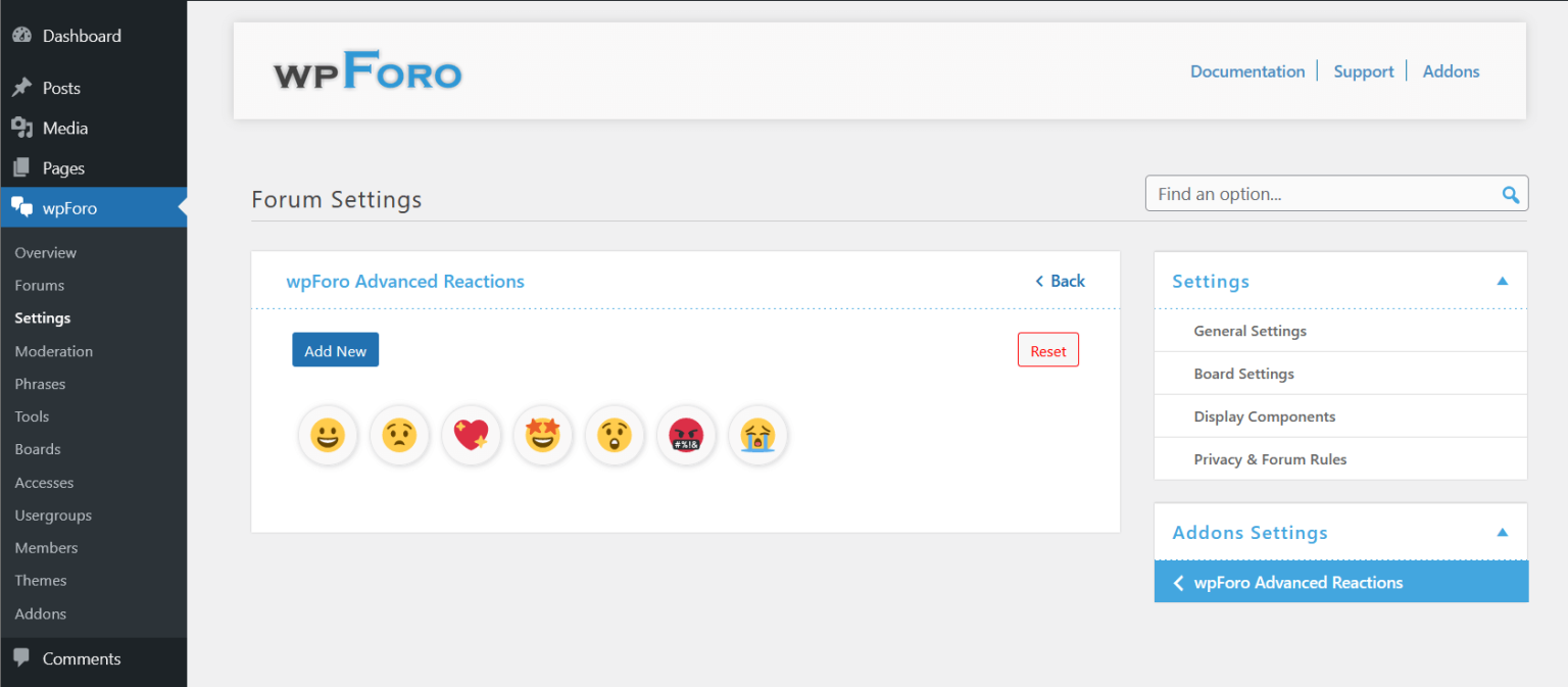 wpForo – Advanced Reactions – gVectors Team
